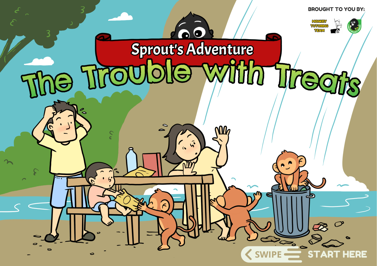 Sprout’s Adventure: The Trouble with Treats – Langur Project Penang (LPP)